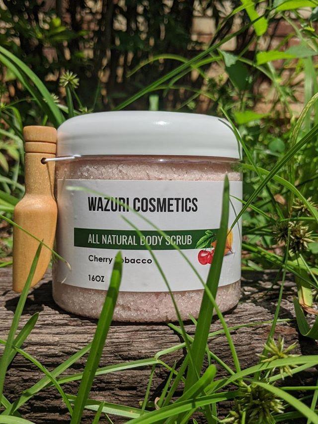 Cherry Tobacco Body Scrub – Wazuri Cosmetics