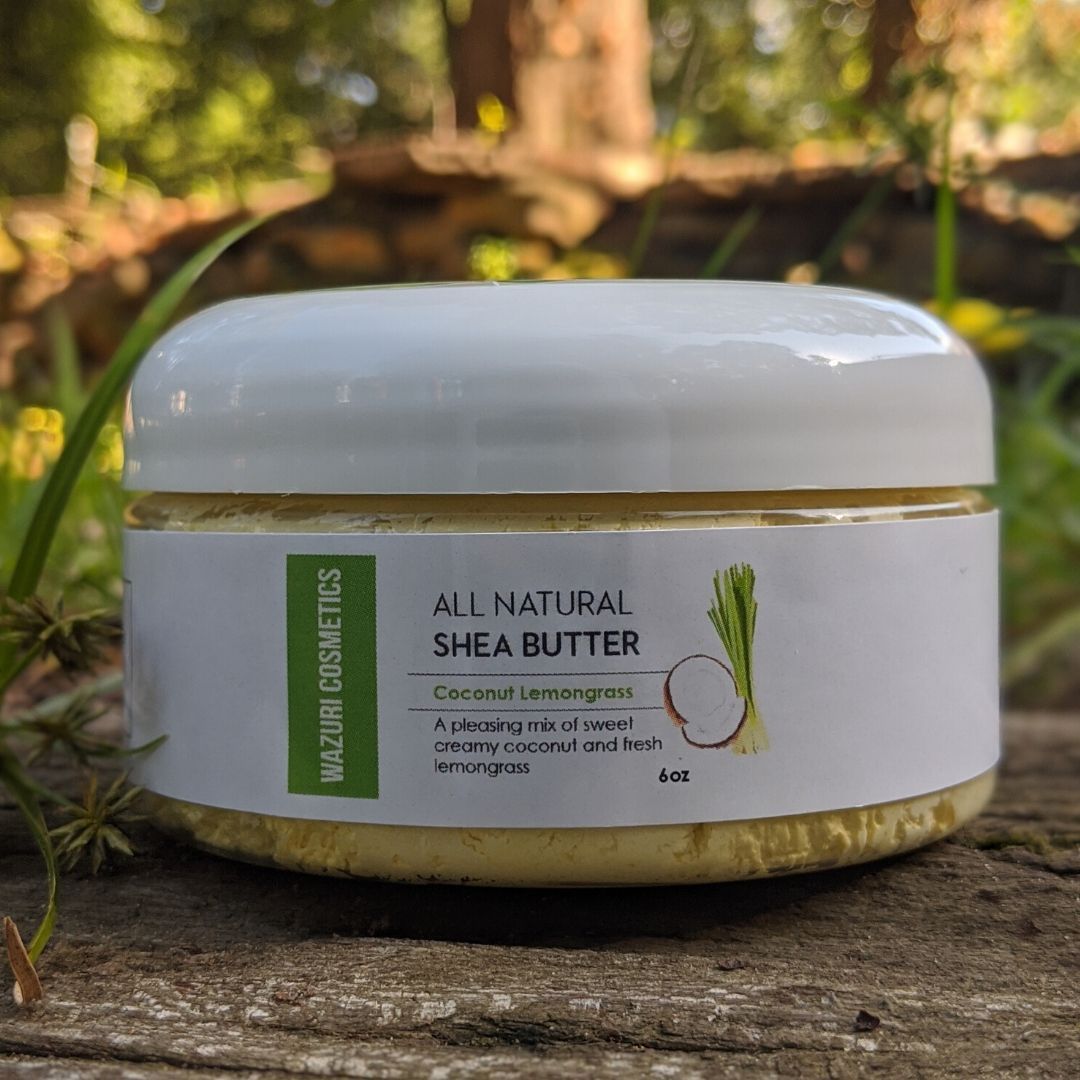 Coconut Lemongrass Shea Butter – Wazuri Cosmetics
