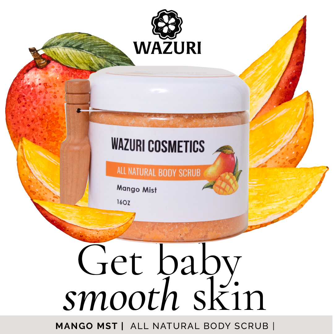 Mango Mist Body Scrub – Wazuri Cosmetics