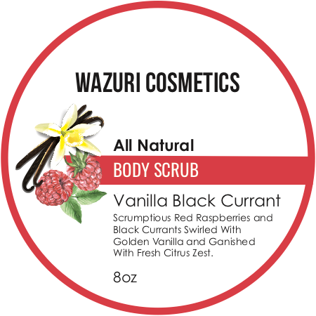 Vanilla Black Currant Body Scrub – Wazuri Cosmetics